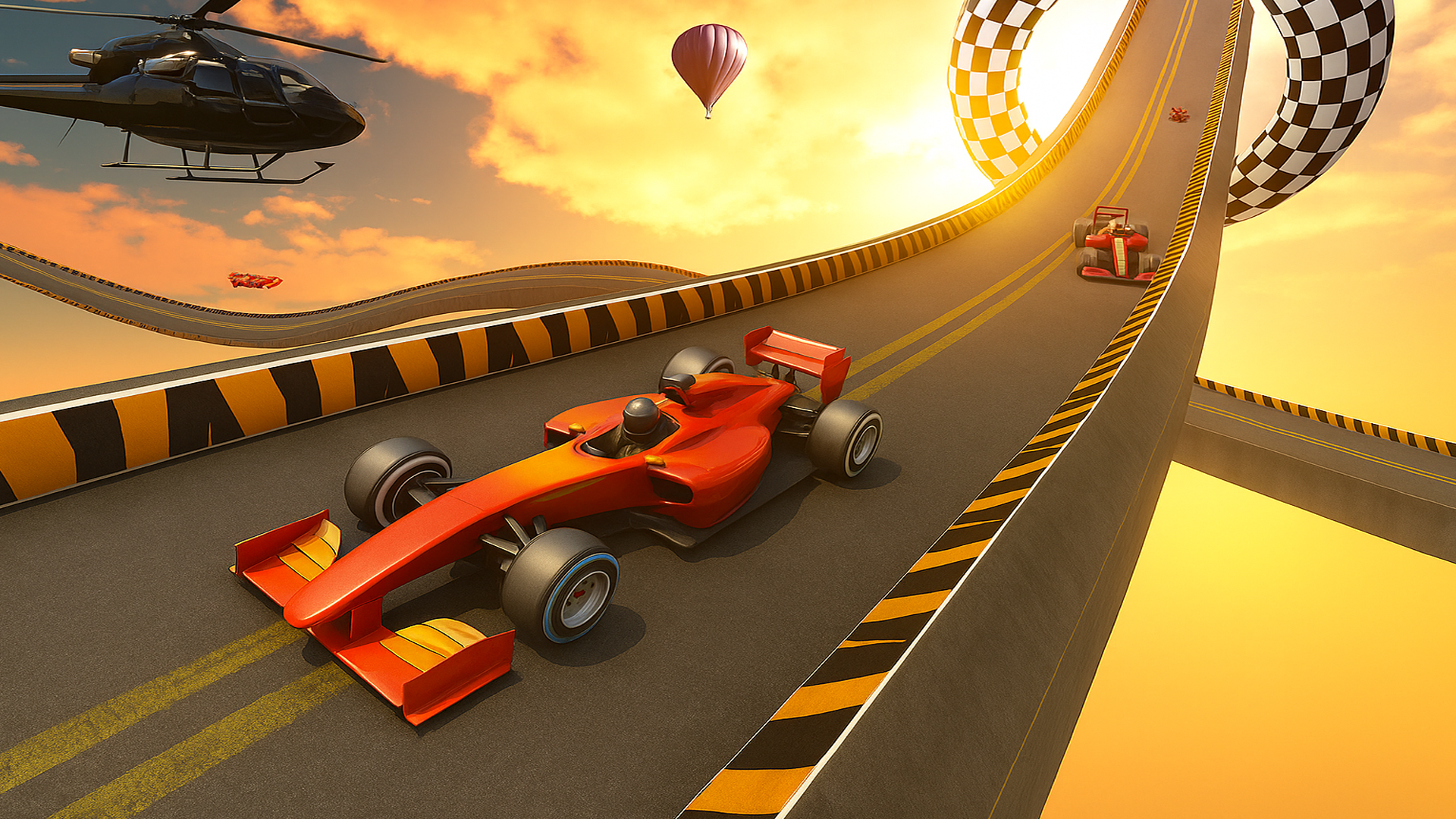 Open World Car Stunt Formula Racing Game - Speed Driving Simulator ...