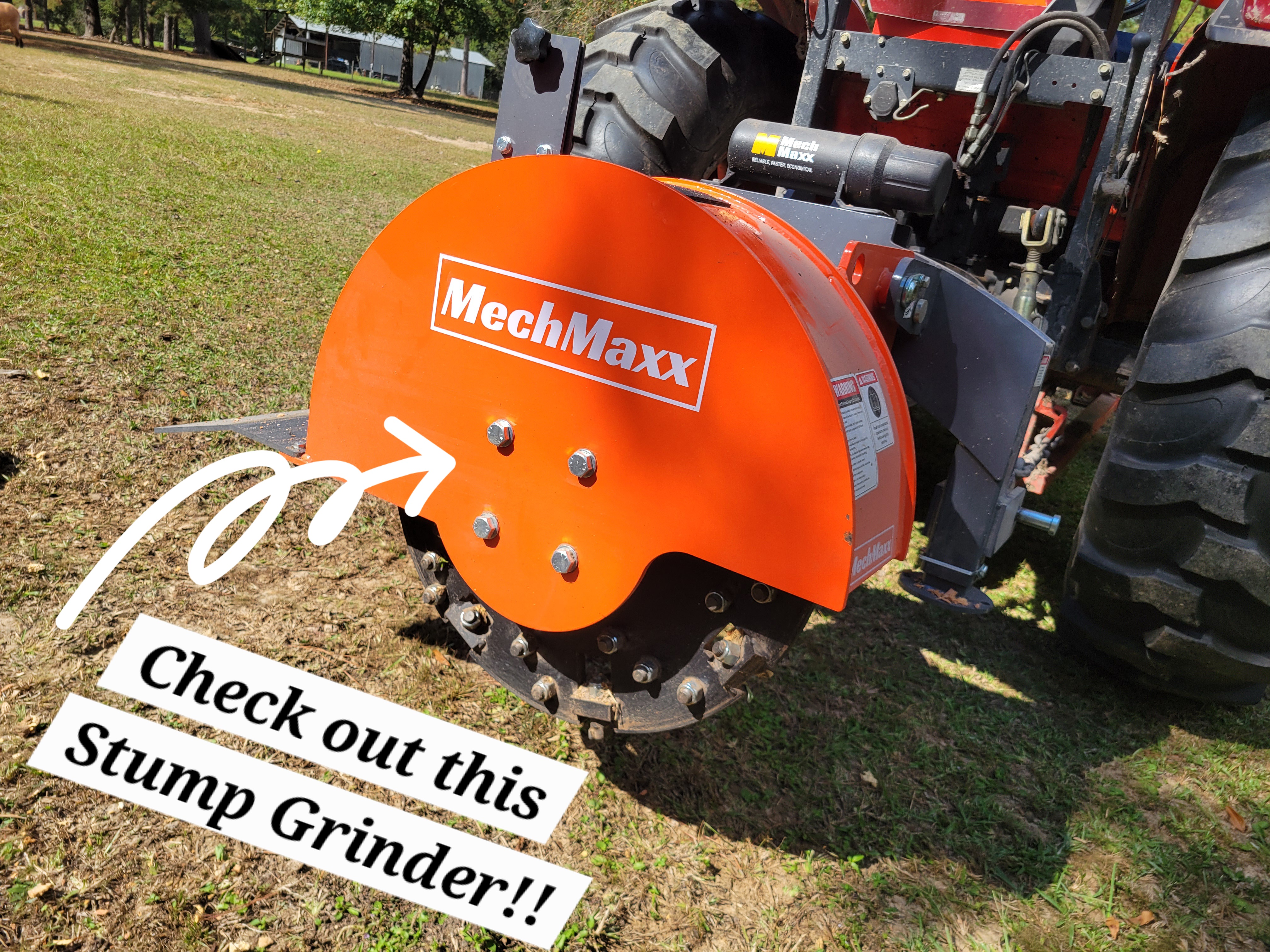 Watch Check out this Heavy Duty 3-Point Stump Ginder!! on Amazon Live