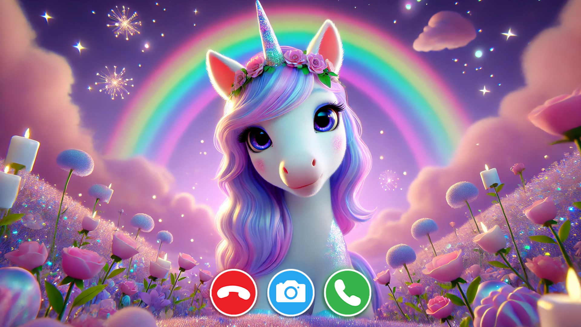 🦄 Magical Unicorn Video Call – Cute & Sparkly Unicorn Chat for Kids ...