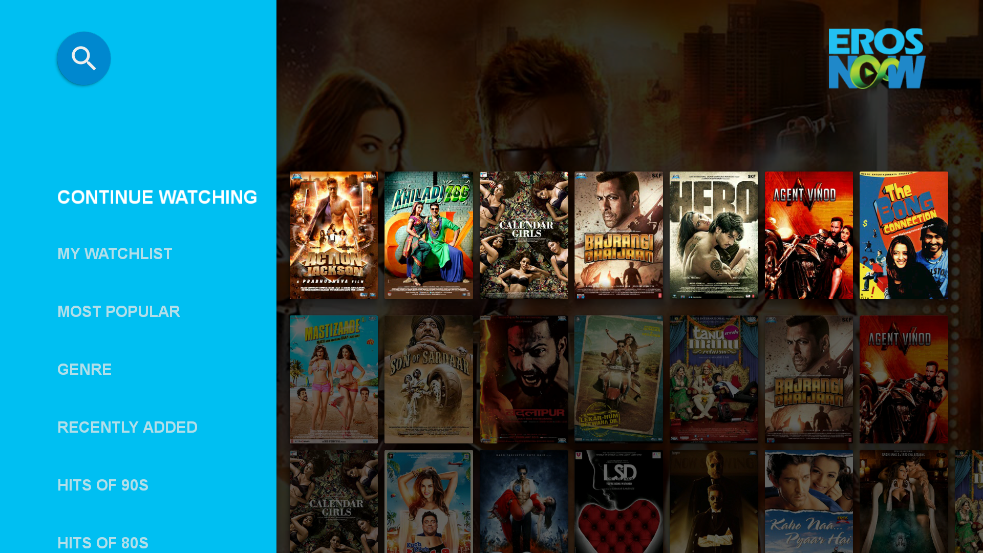 Eros Now - App on Amazon Appstore