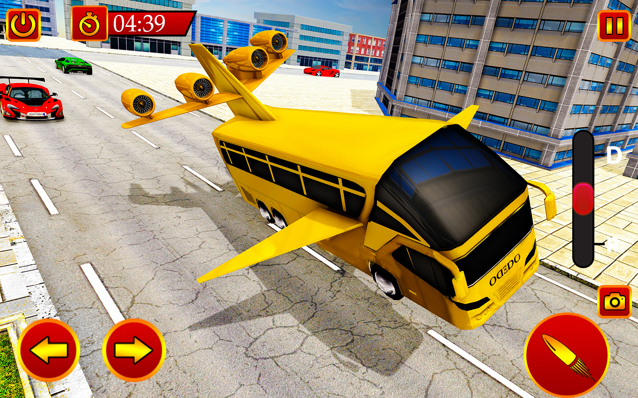 Aplicación Futuristic Flying Bus Shooter Air fight en Amazon Appstore