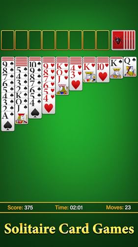 Spider Solitaire - Free for Kindle - App on Amazon Appstore