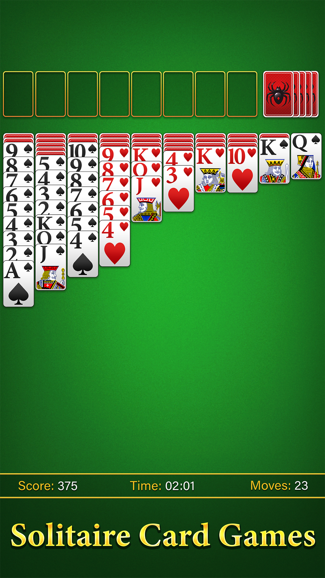 Spider Solitaire - Free for Kindle - App on Amazon Appstore