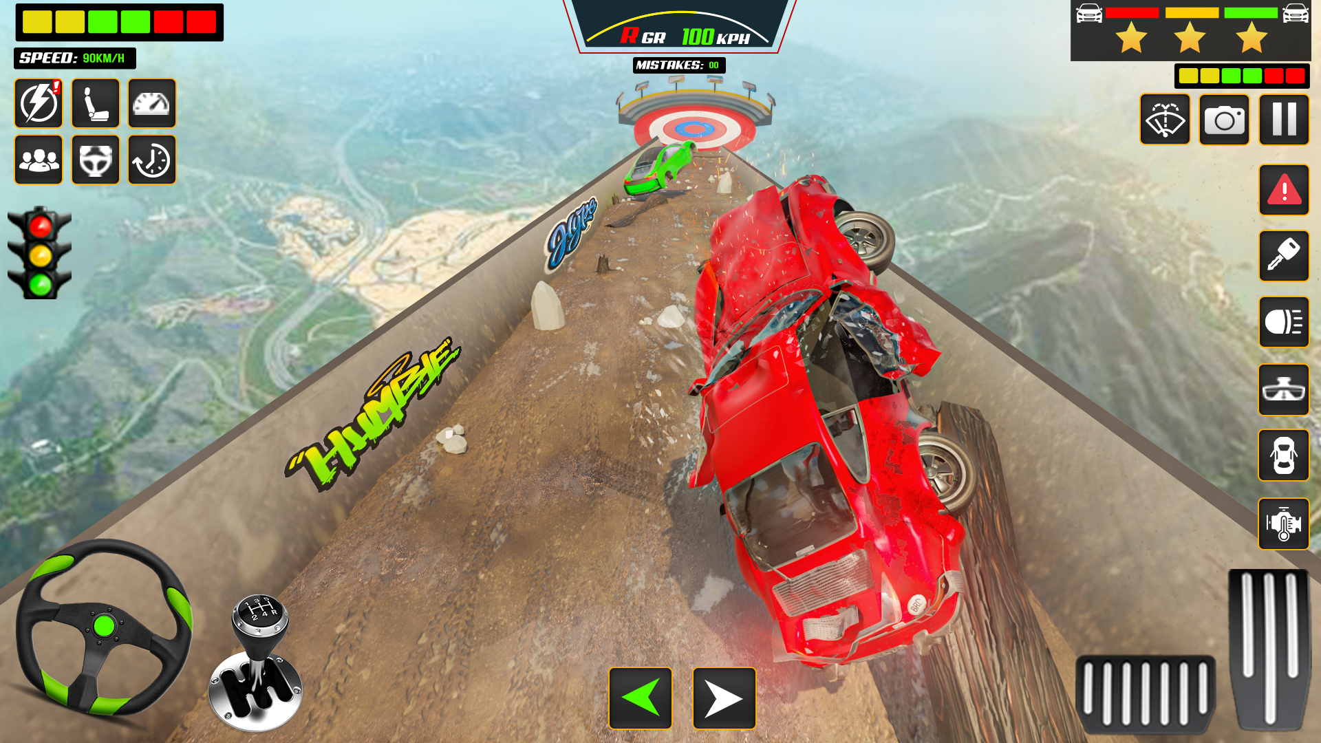 Ramp Car Crash Stunt Spusk 3d Racing Games - Car Destruction Simulator ...