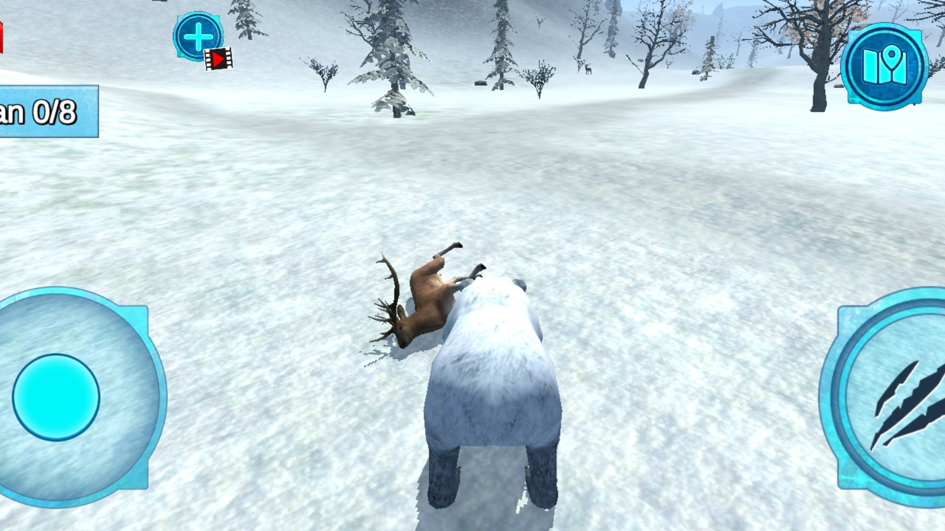 Polar Bear Wildlife Hunting- Snow Arctic Predator Simulator - App on ...
