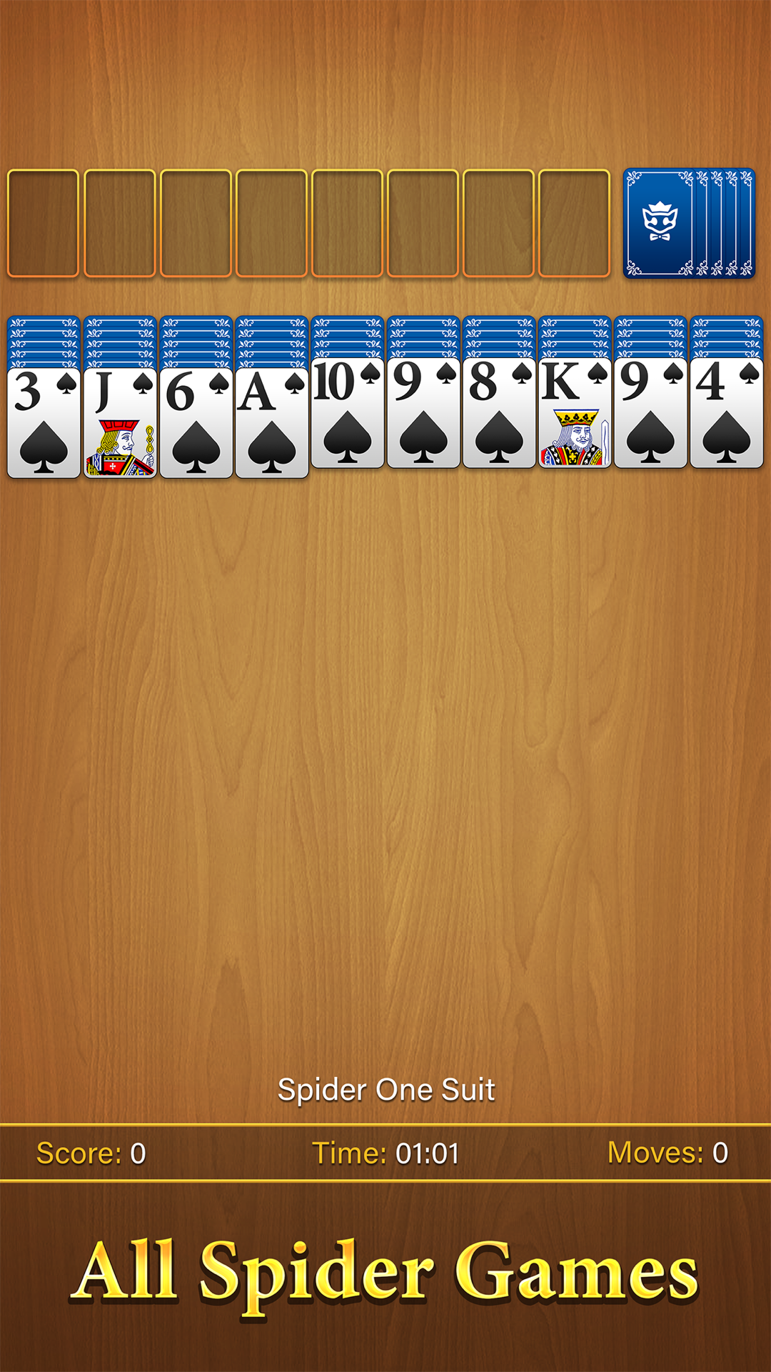 Spider Solitaire - Free for Kindle - App on Amazon Appstore