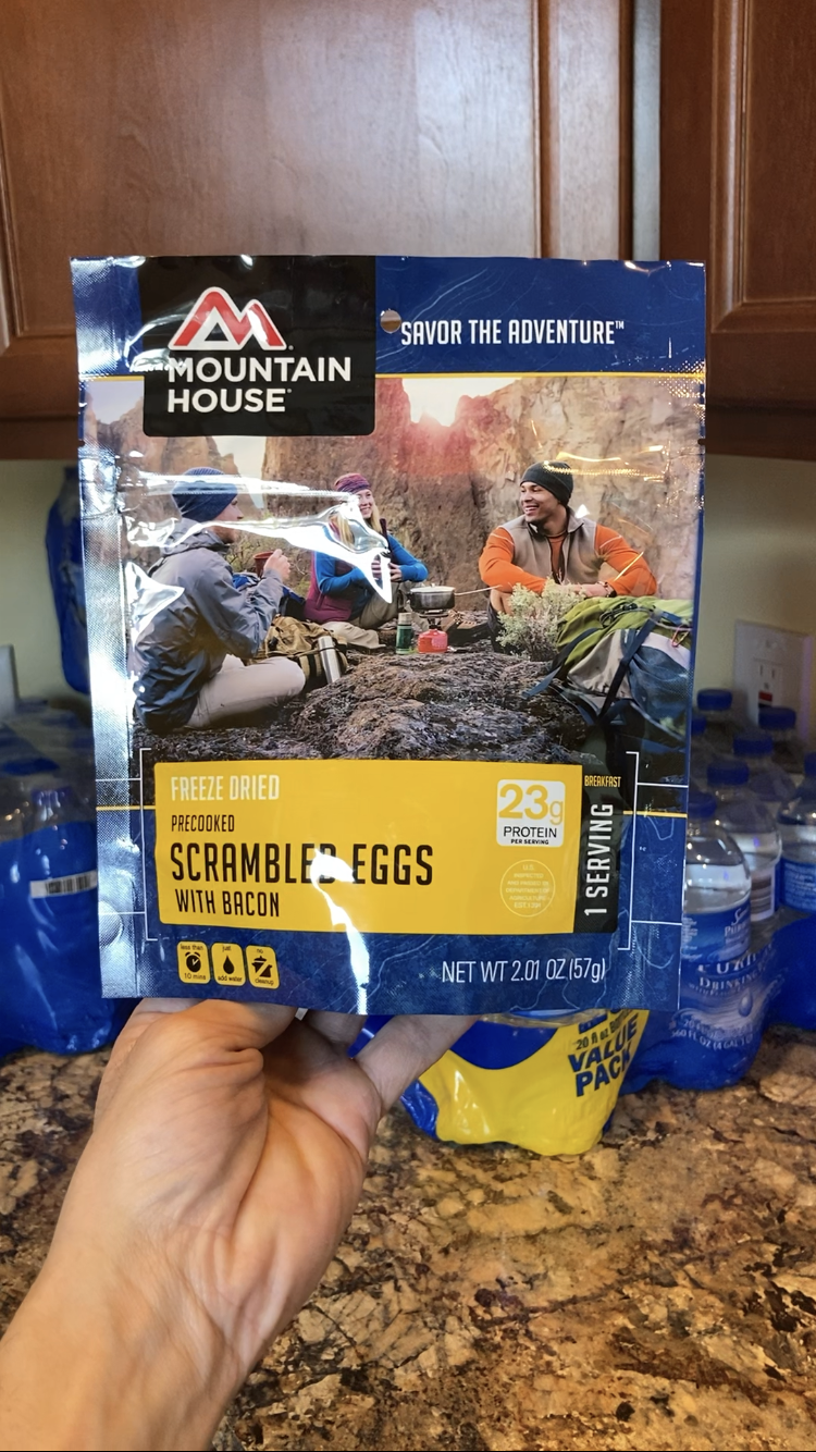 Watch Mountain House Freeze Dried Scrambled Eggs with Bacon Review on ...