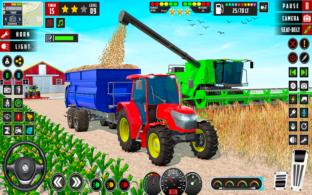 Tractor Farming Tractor Games - Real Tractor Game -Tractor Farming ...