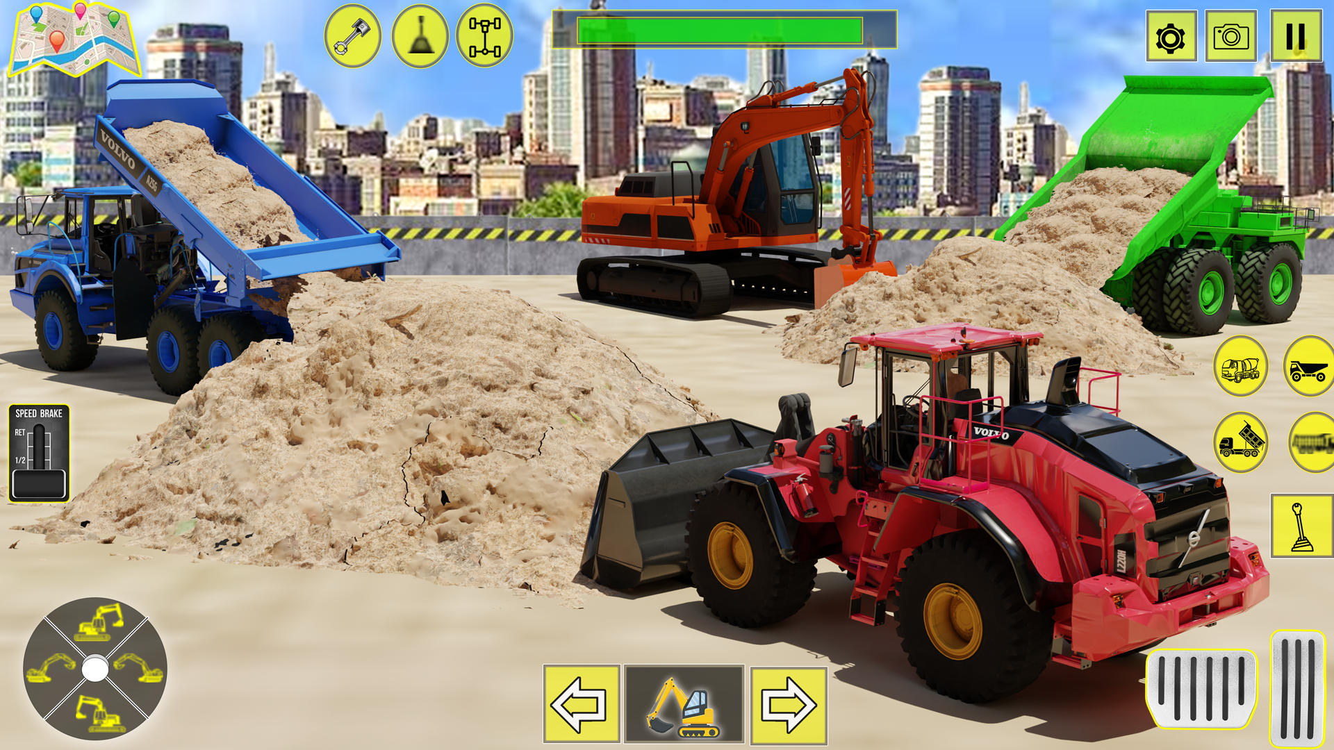 3D Construction Simulator City road: Real construction truck simulator ...