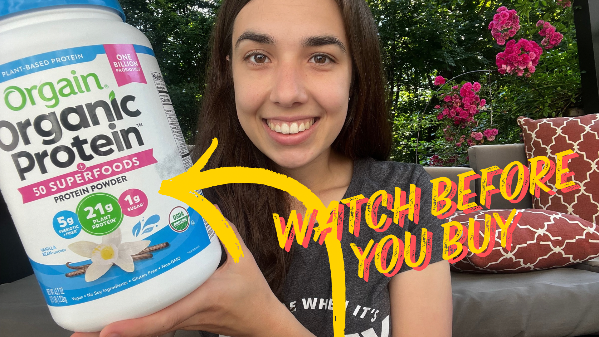 Watch My honest review of Orgain protein powder on Amazon Live