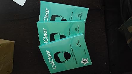 OxiClear N99 Anti Pollution Face Mask With 4 Activated Carbon Filters ...