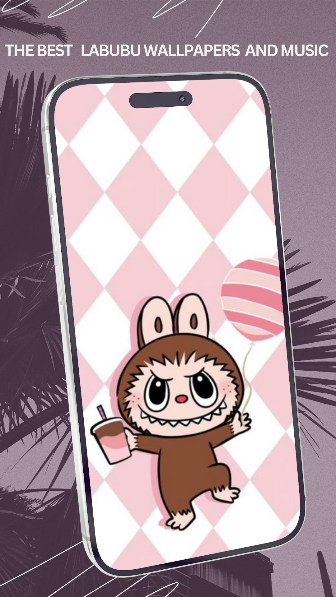 Labubu Wallpaper – Stitch, Kuromi & Brown Labubu HD Backgrounds - App ...