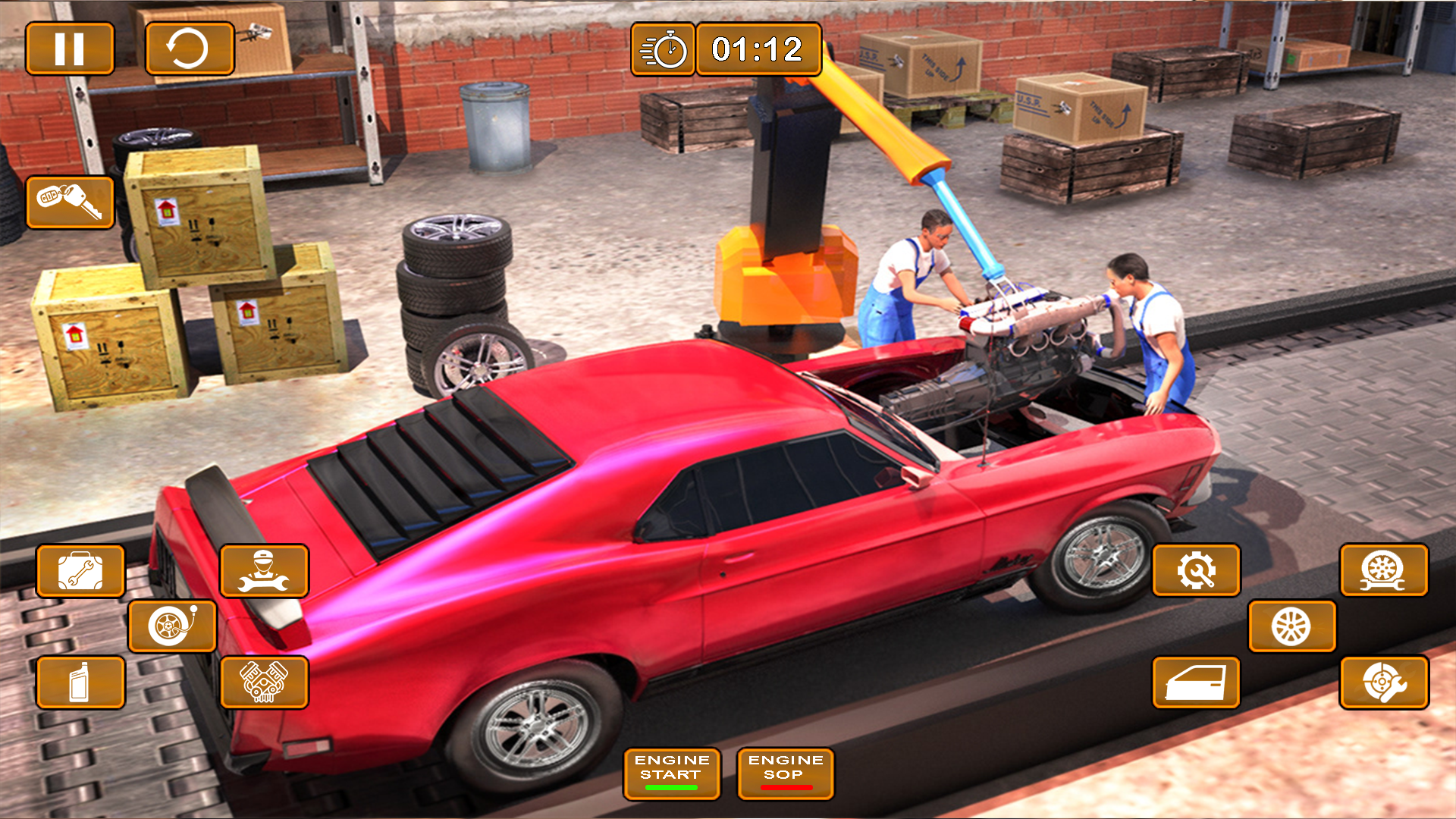 Car Mechanic Vehicle Restoration Simulator Game 2024: Auto Mechanic Car ...