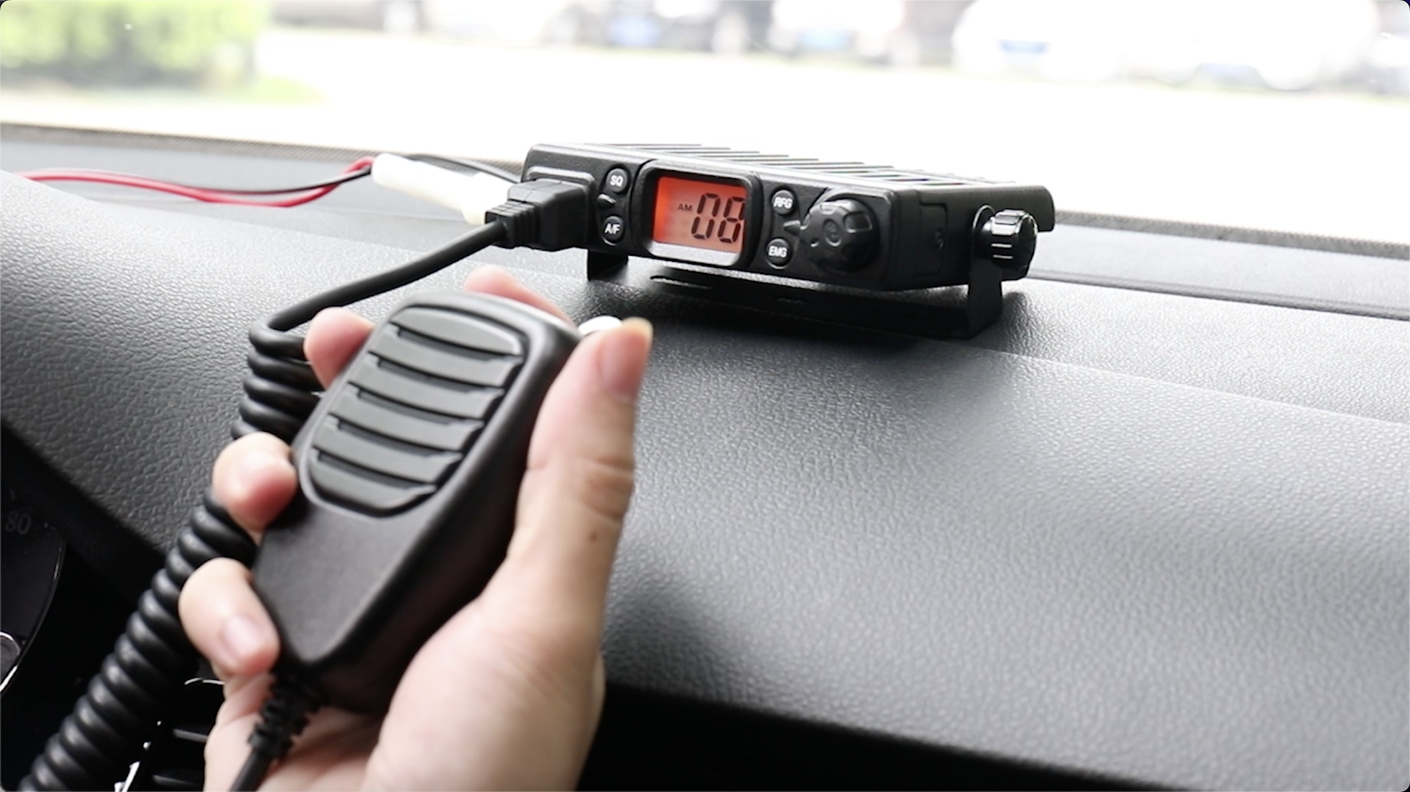 Watch Worlds smallest compact mini CB 40 channel Commander CB-27 on ...