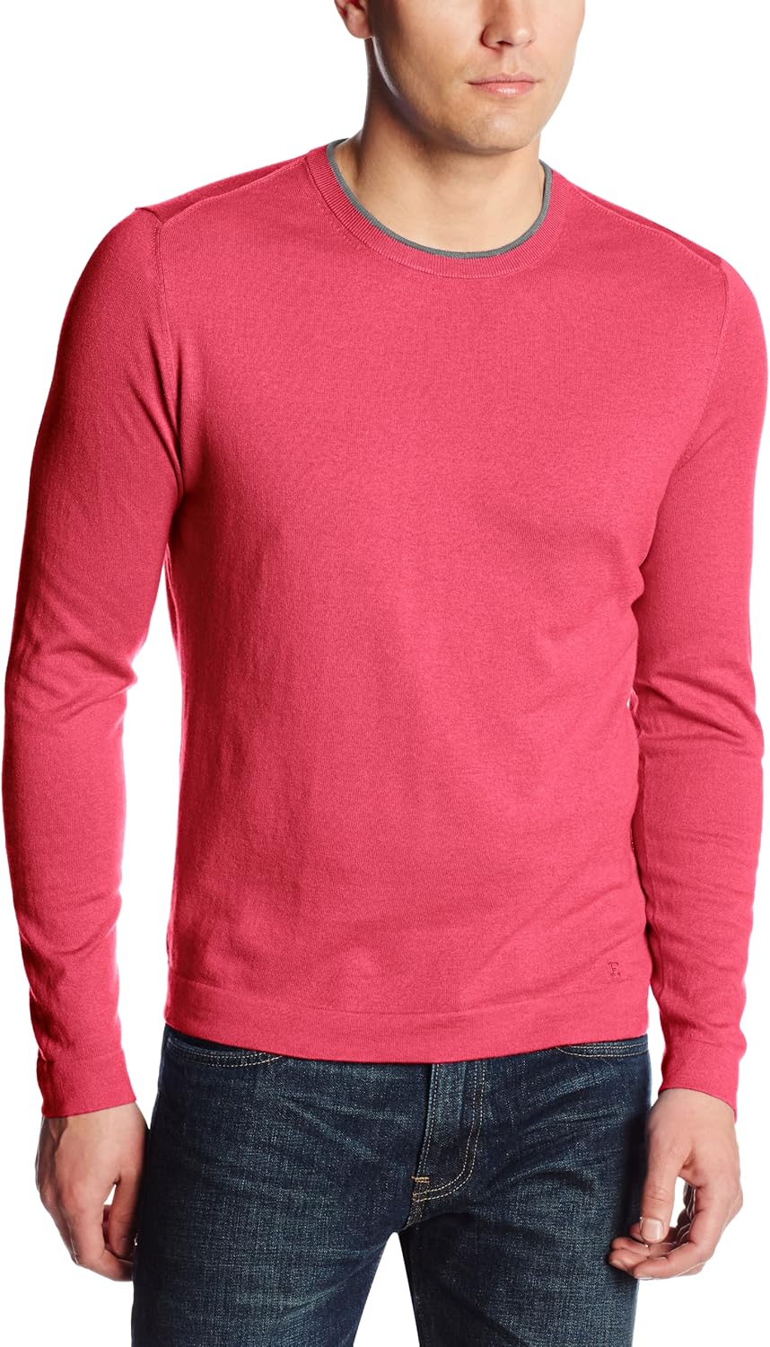 Faconnable Men's Crewneck Sweater at Amazon Men’s Clothing store