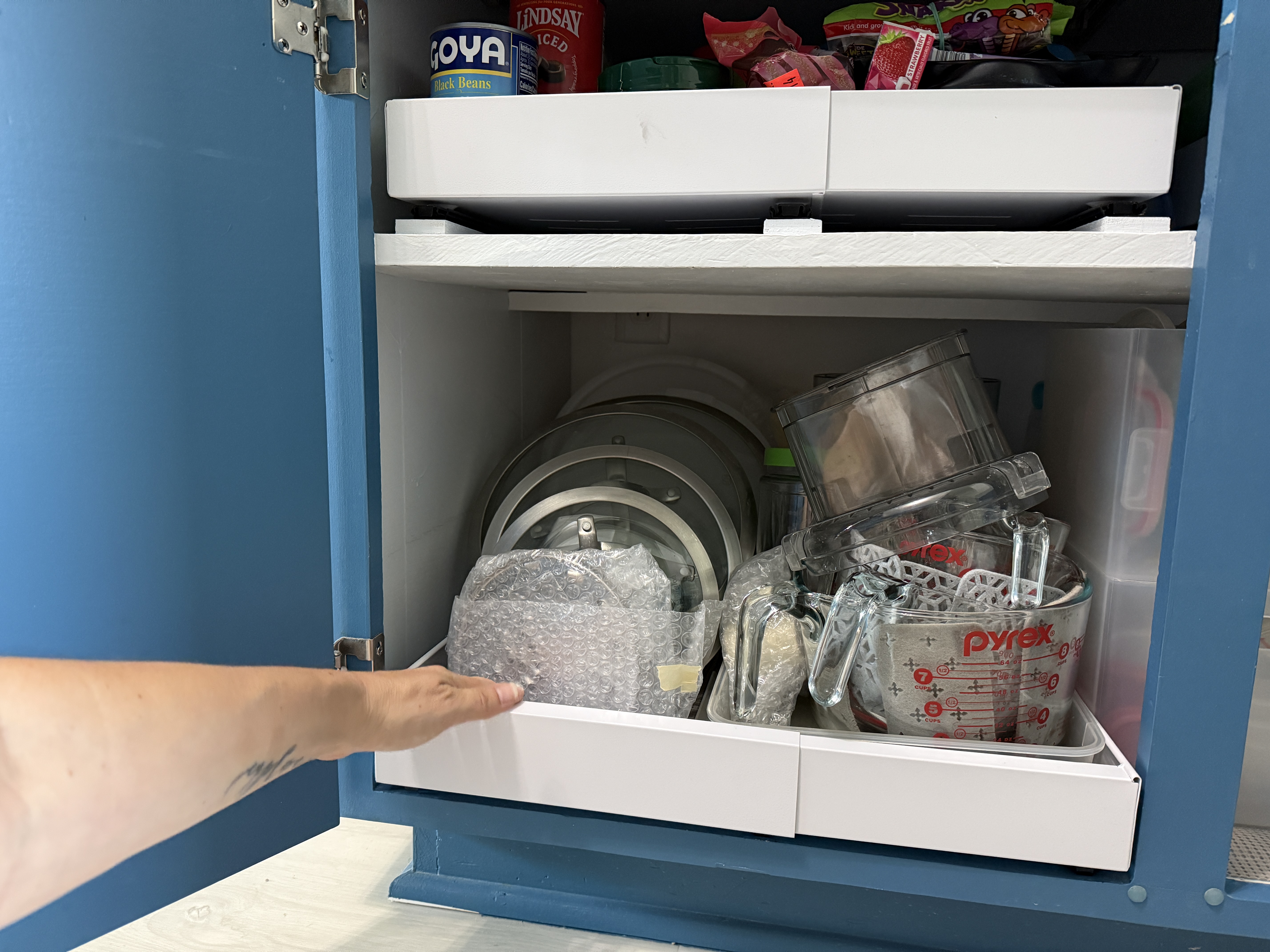 Watch See Easy Install DEMO of Pull Out Kitchen Cabinet Drawers on ...