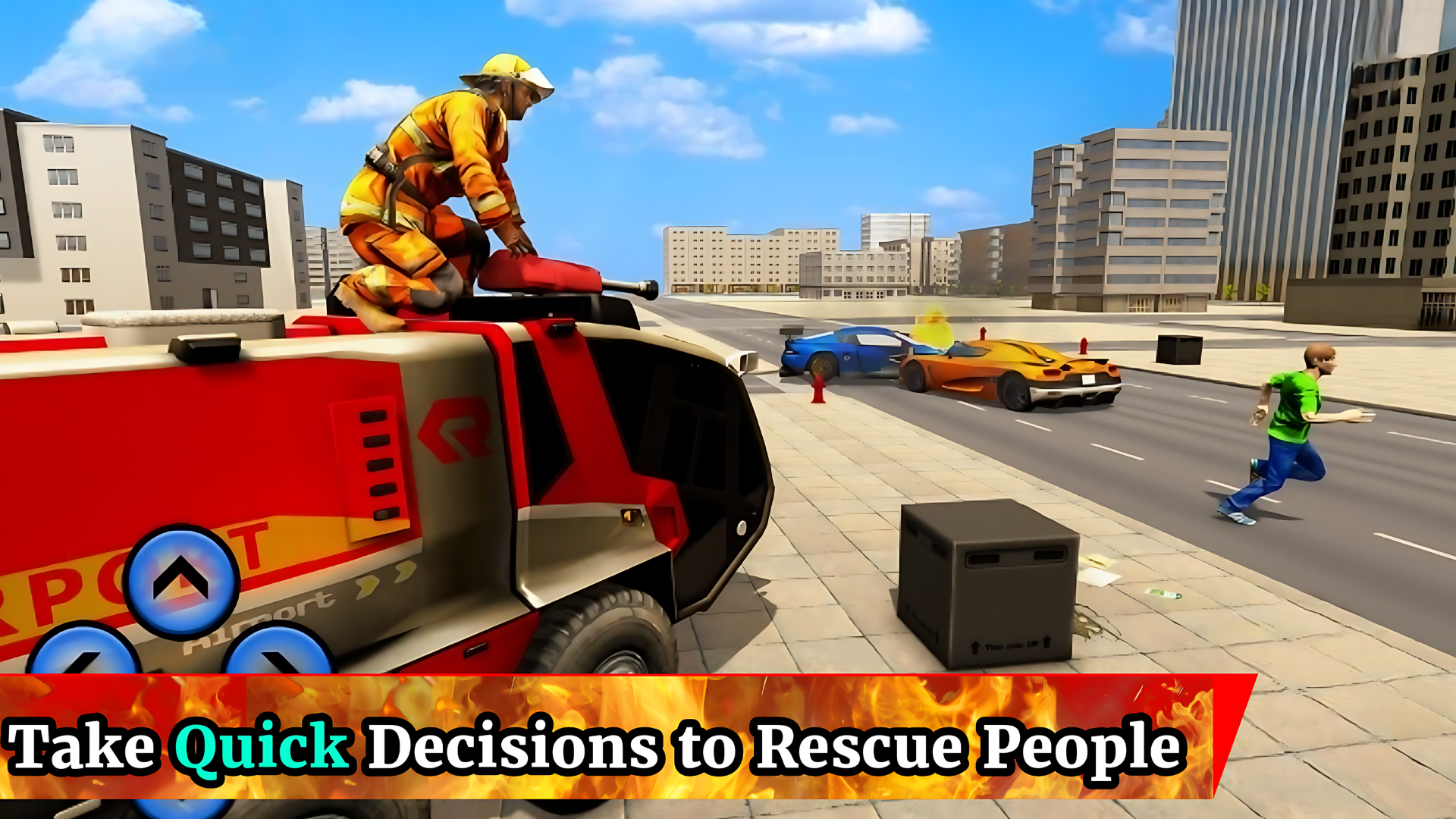 Firefighter Simulator 🔥 Seaspan Unveils New Marine Firefighting