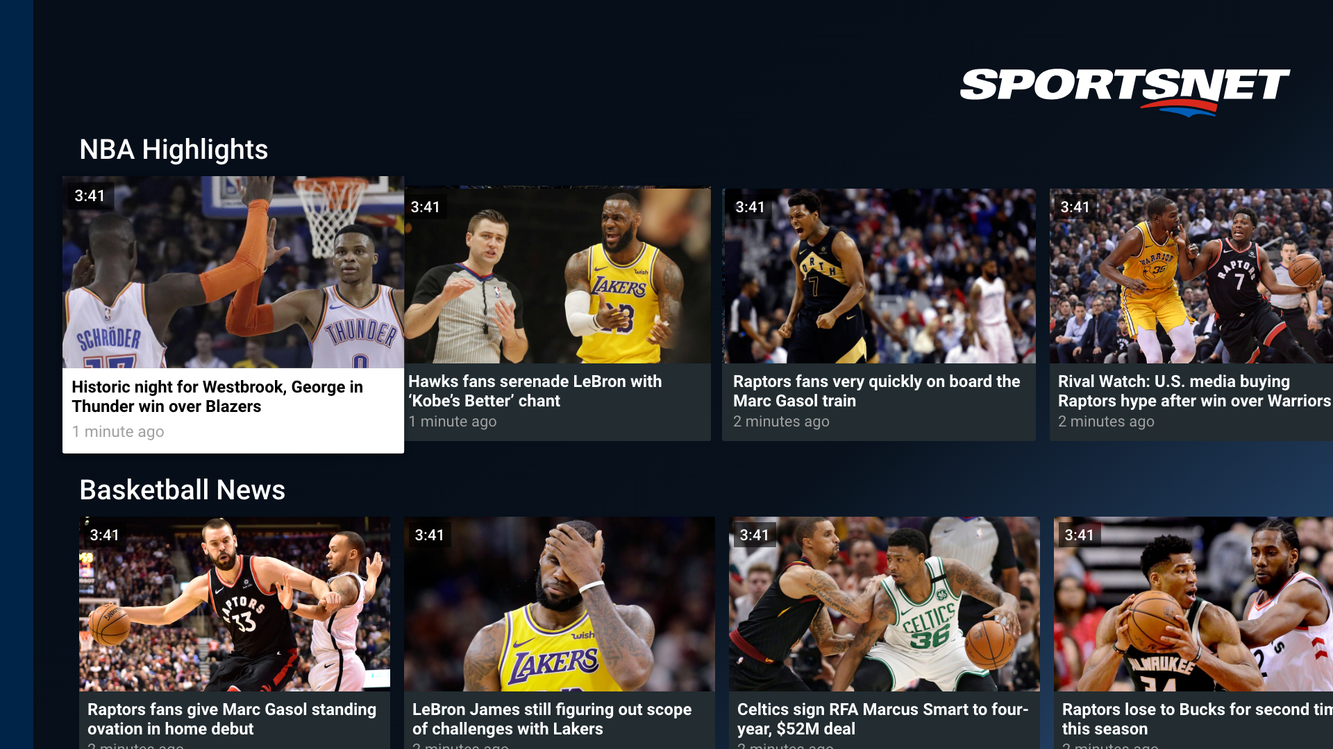 Sportsnet - App on Amazon Appstore