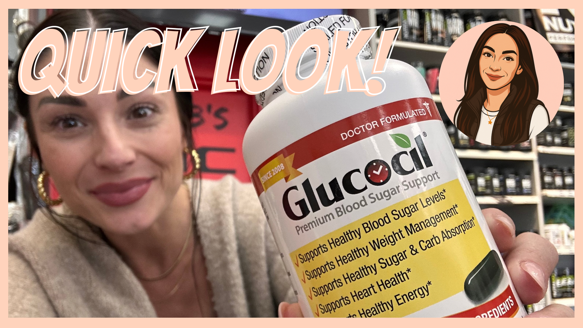 Watch As a vitamin store owner I recommend Glucocil on Amazon Live