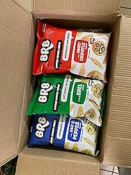 BRB Popped Potato Chips | Not Baked, Not Fried | 4 Flavours | 12 Packs ...