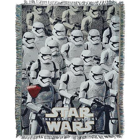 Amazon.com: STAR WARS Northwest Woven Tapestry Throw Blanket, 48" x 60 ...