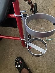 Amazon.com: FWF Oxygen Holder for A Walker Holds 1 (D OR E Style ...