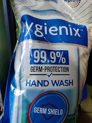 Buy Hygienix Anti-Bacterial Germ Shield Handwash With 99.9% Germ ...