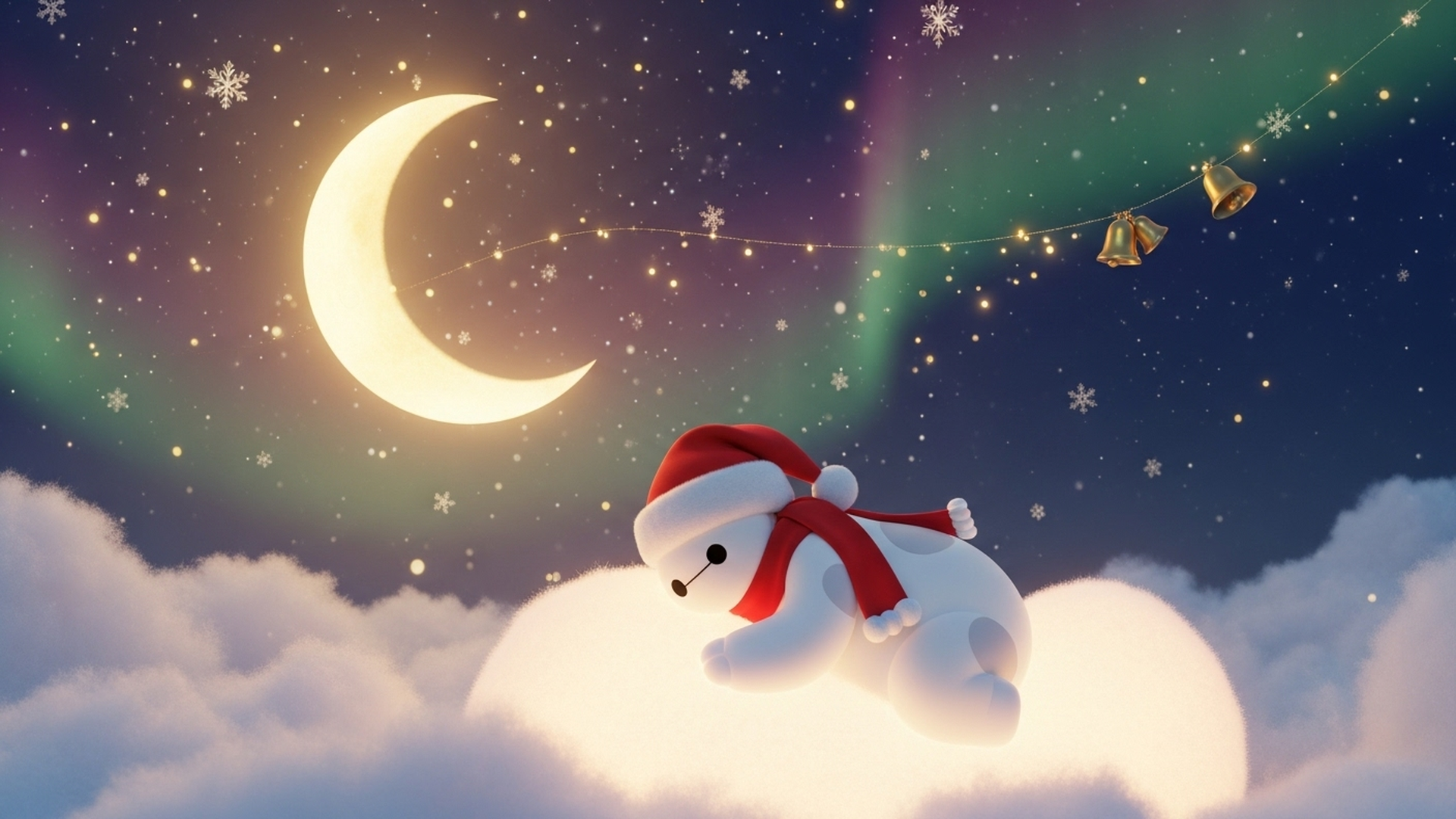 Baymax Christmas Care Sleep | Warm Hug Holiday White Noise & Rest - App ...