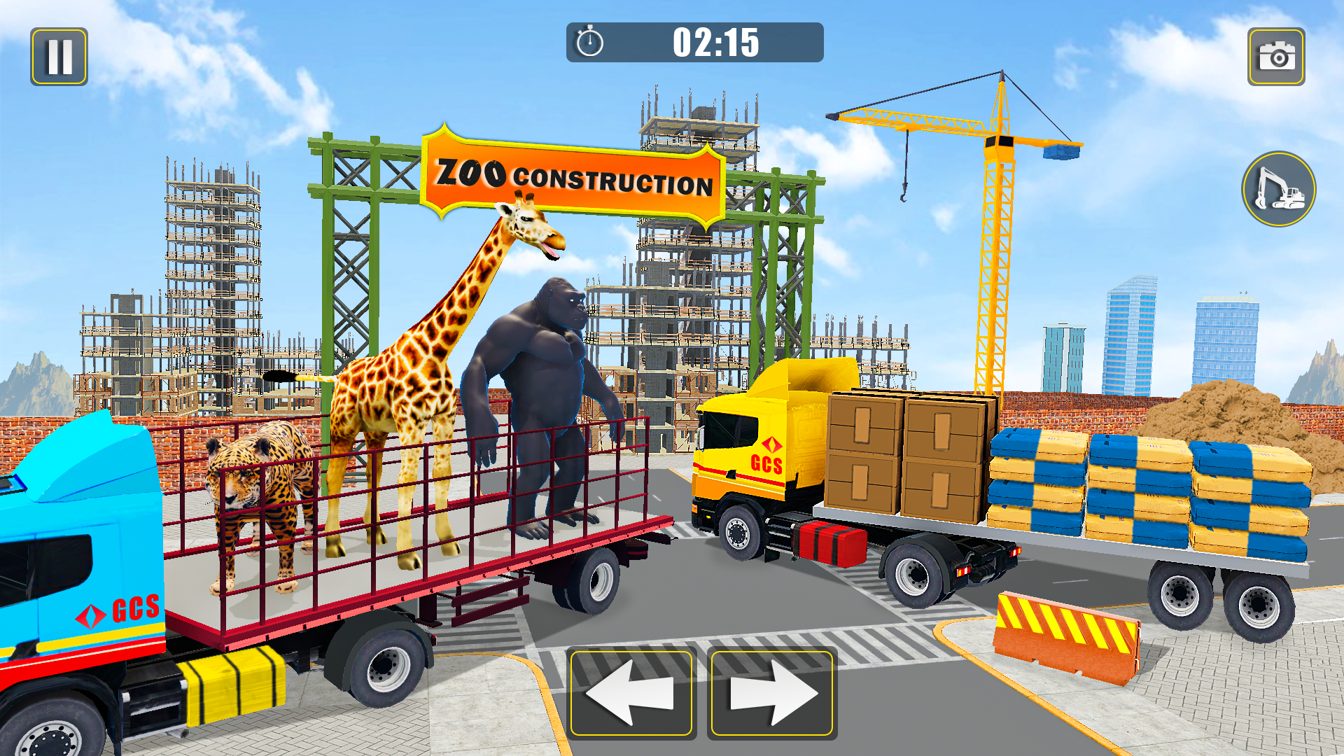 Zoo Construction Simulator 3D - Modern City Safari Jungle Animal Games ...