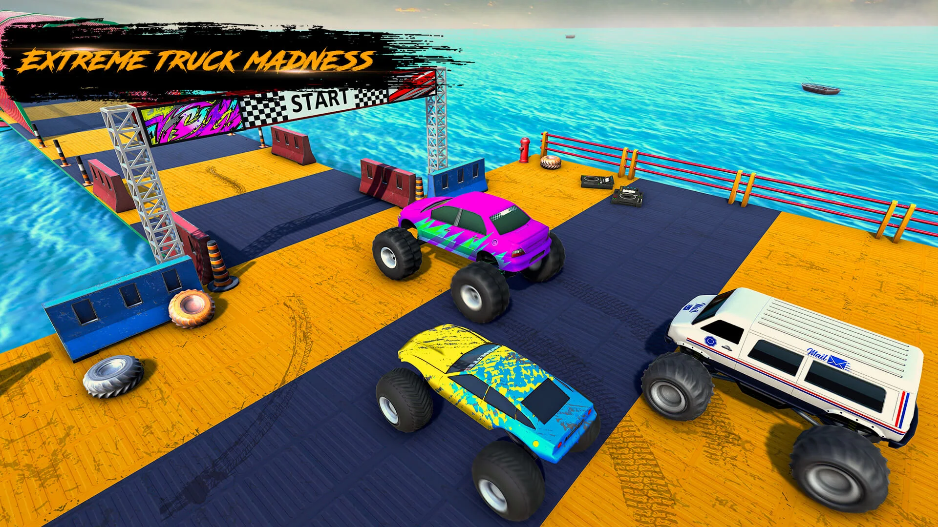 Mega Stunt Truck: Monster Car Racing 3D - App on Amazon Appstore