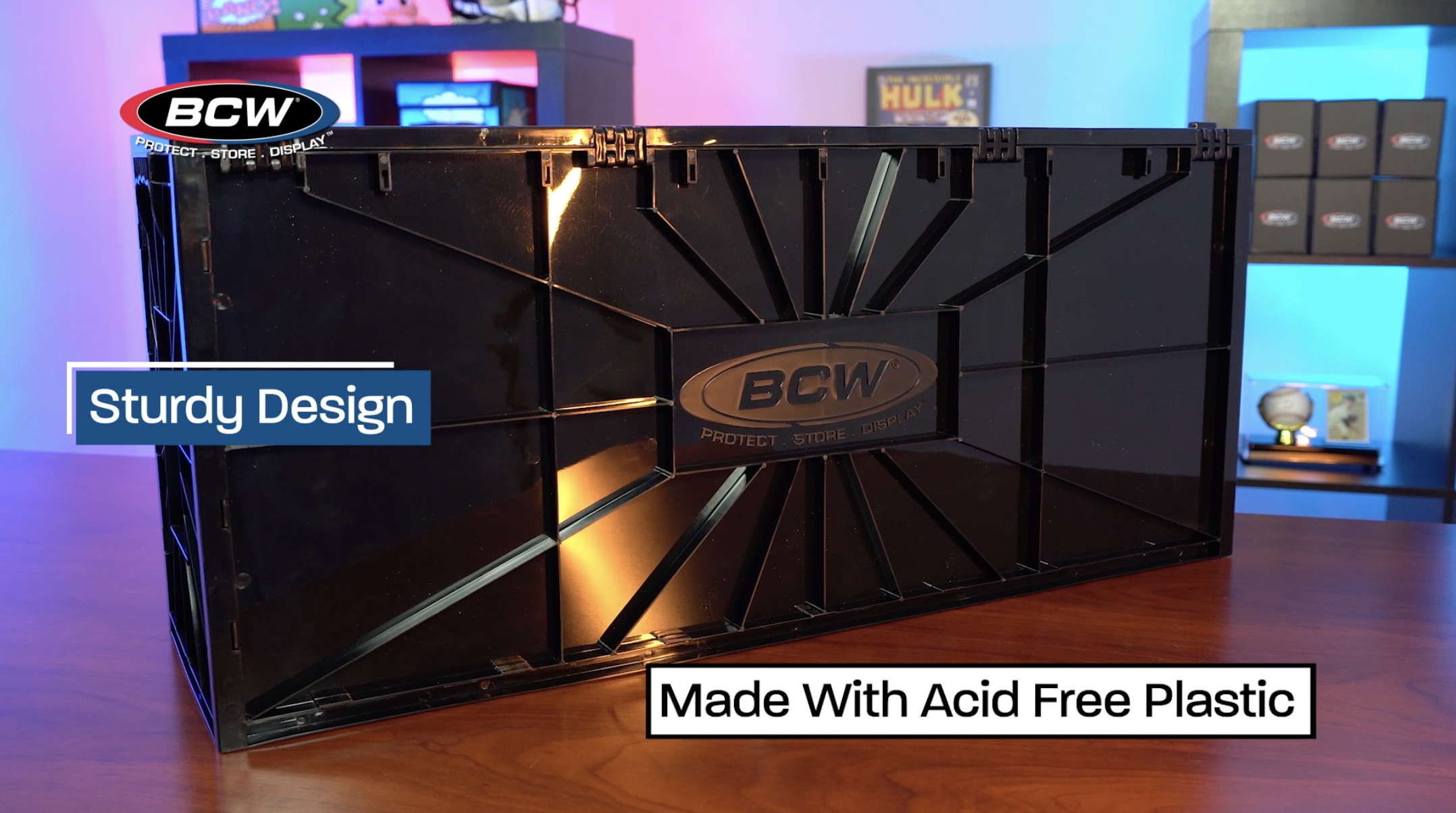 Watch BCW Long Comic Book Bin - Holds Up to 300 Comics on Amazon Live