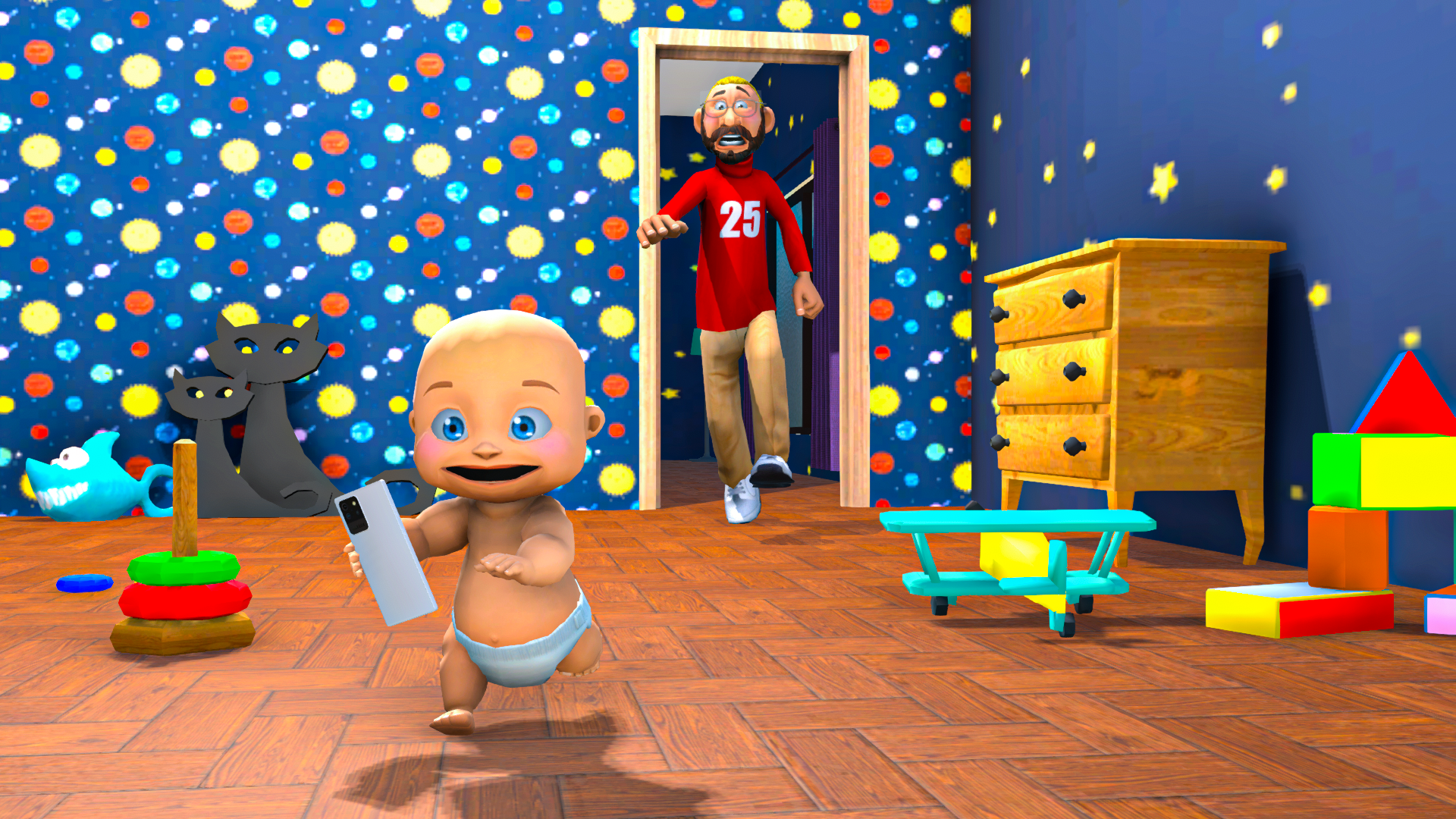 Naughty Baby Prankster: Find my Daddy Fun Simulator Game - App on ...