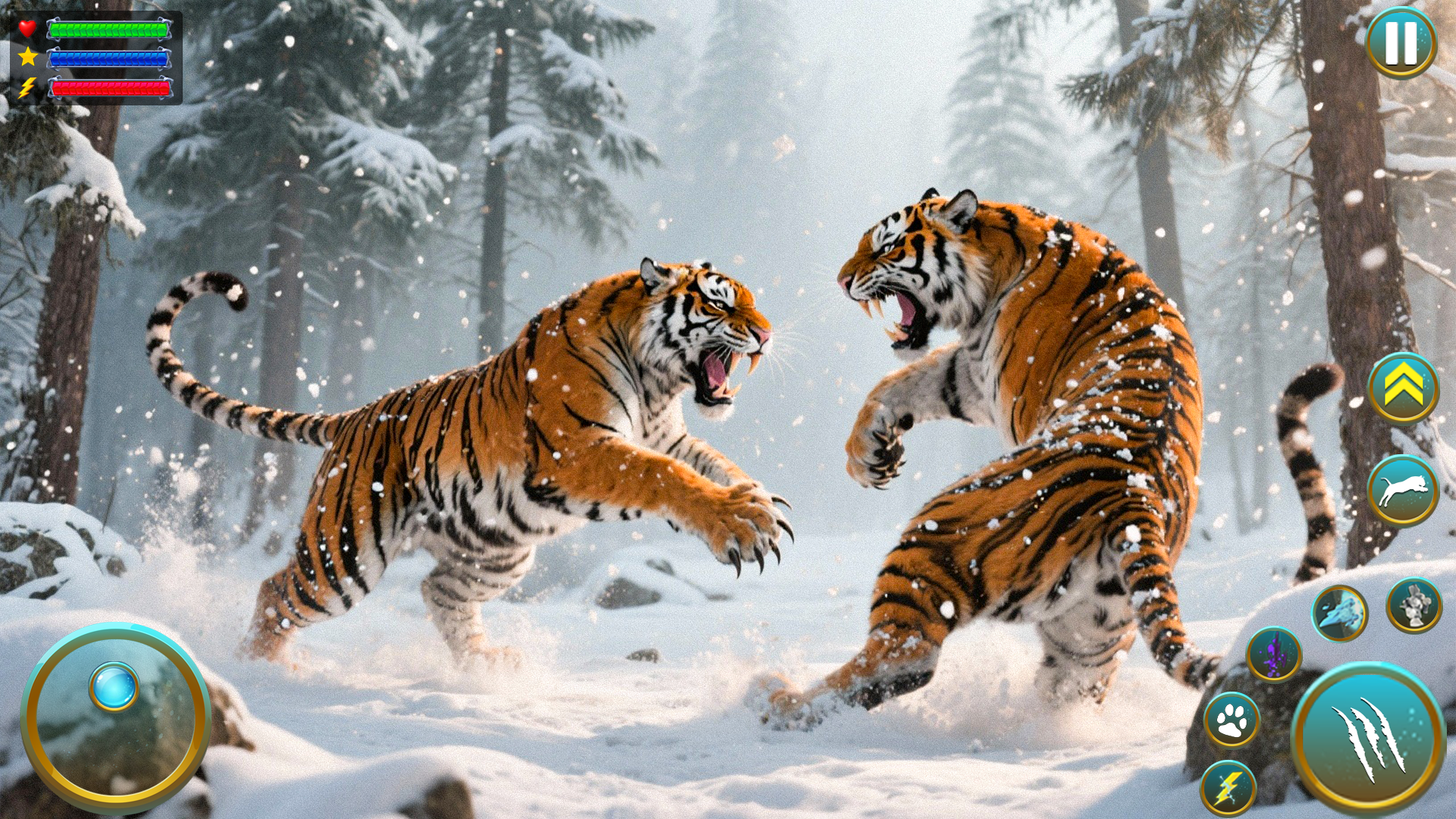 Wild Tiger Animal Survival Simulator – Jungle Big Cat Hunting & Family ...