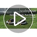 Amazon.com : Vidapool Robotic Pool Cleaner with Dual Brushes, Extended ...