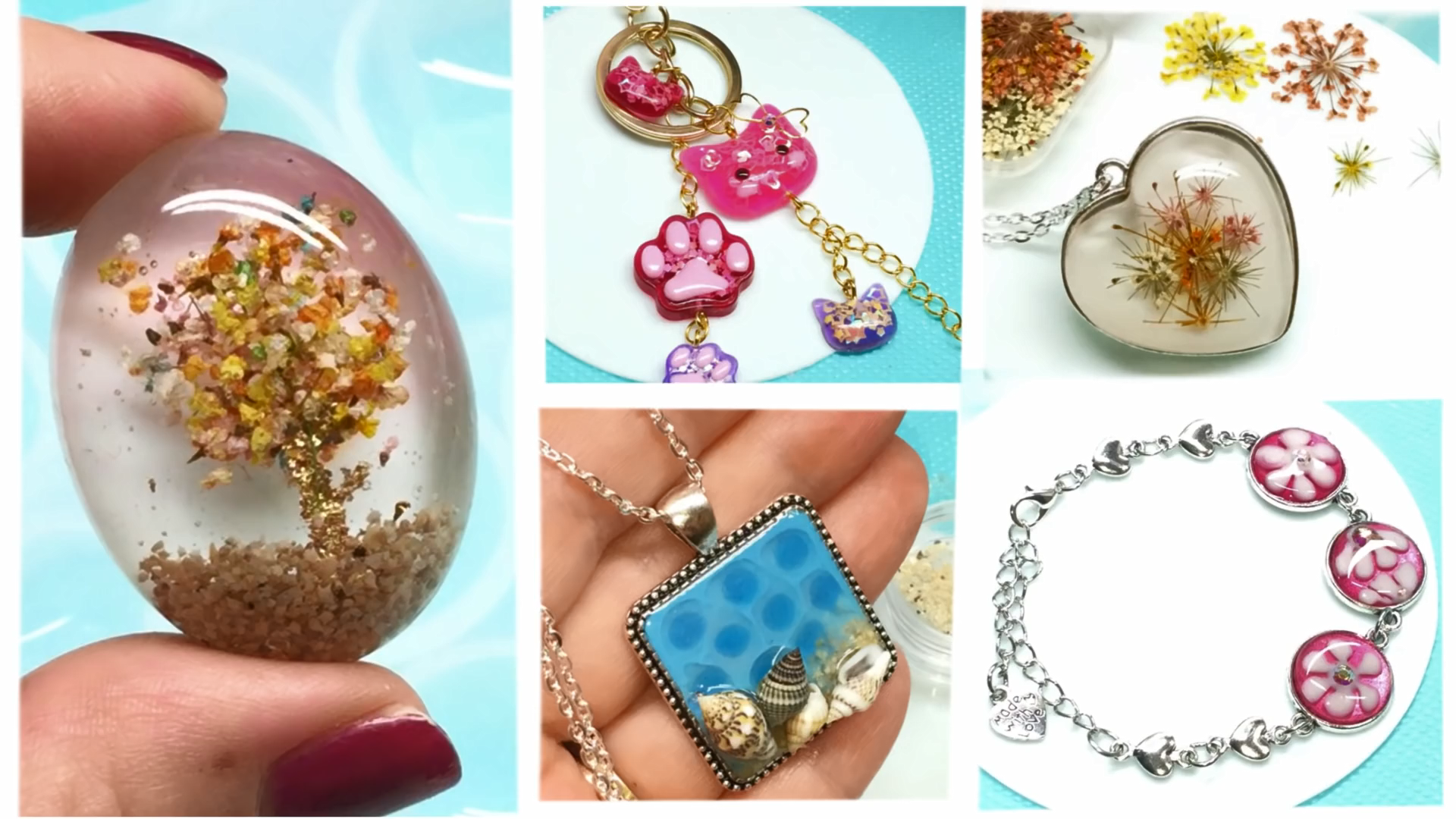 Black Uv Resin Funshowcase UV Resin Kit - 13 Colors With Jewelry Making ...