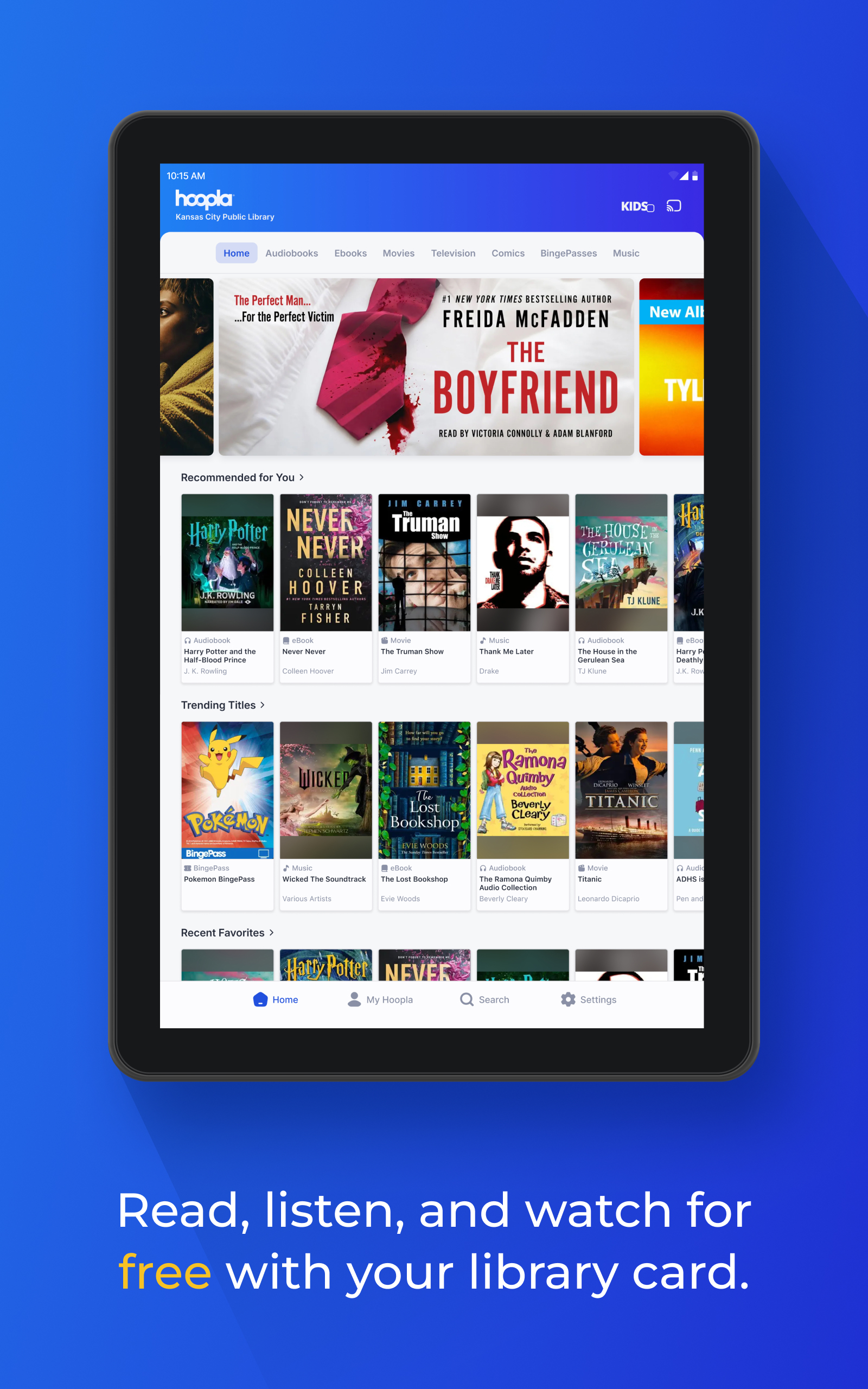 Hoopla Digital - App on Amazon Appstore