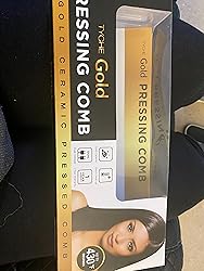 Amazon.com : TYCHE GOLD CERAMIC PRESSING COMB : Beauty & Personal Care