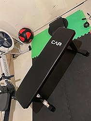 CAP Barbell Flat Weight Bench, Black, Standard Weight Benches - Amazon ...