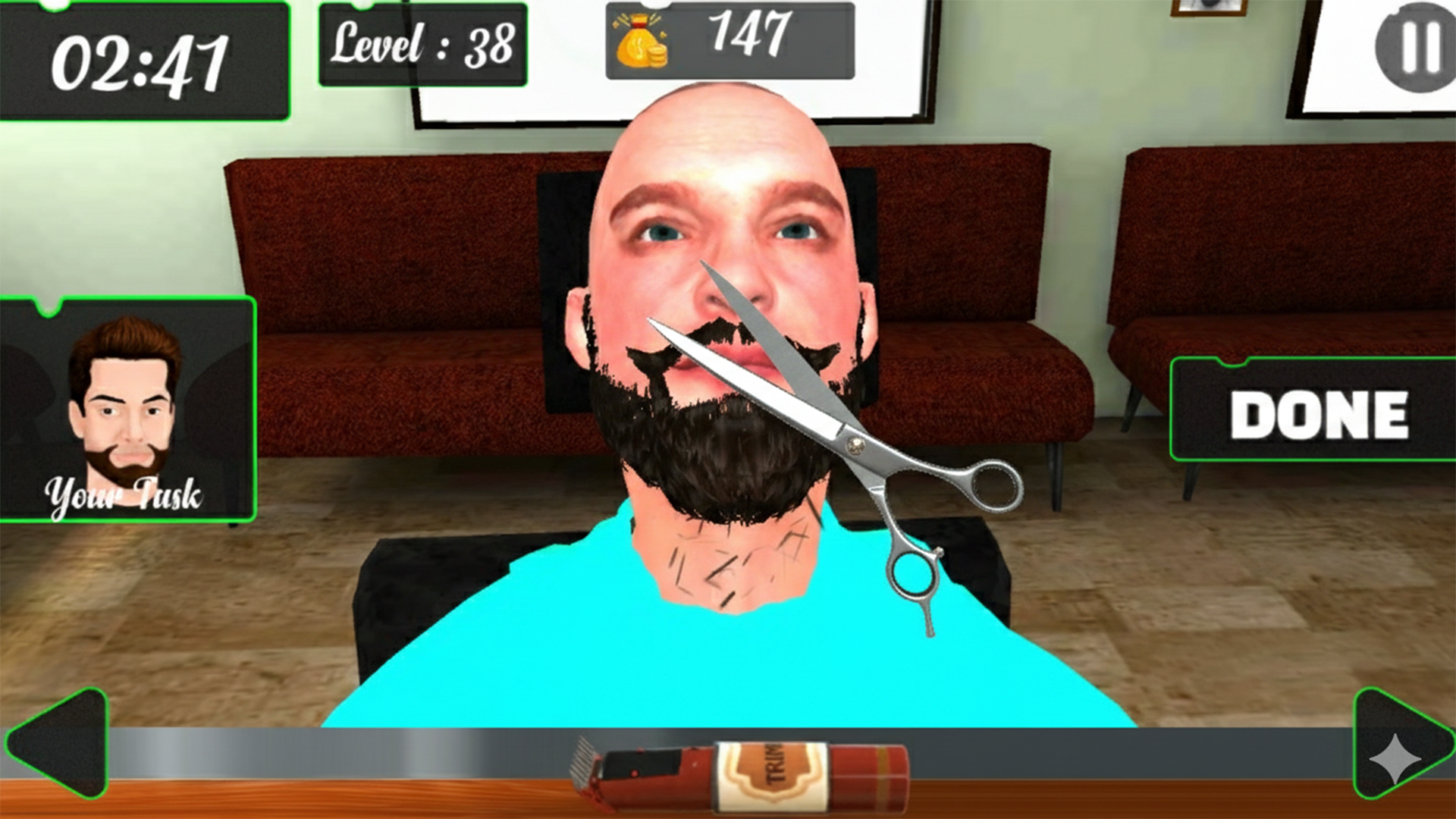 Barber Shop Games 2026 Cutting Fun Hair Salon Simulator - App on Amazon ...