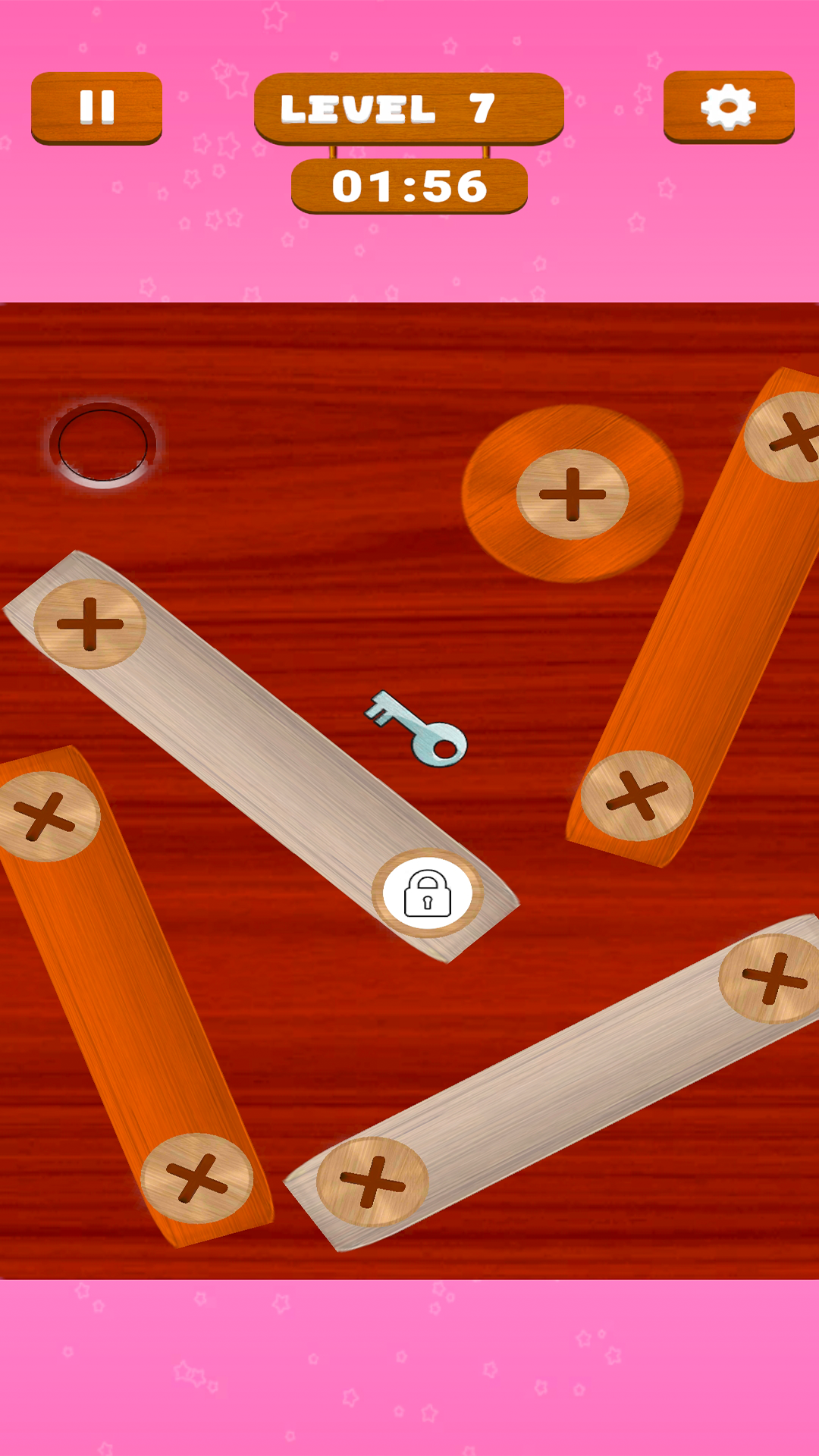 Unscrew Wood Nuts and Bolt Game: Wood Nuts Challenge Puzzle - App on ...
