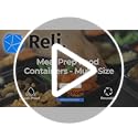 Amazon.com: Reli. Meal Prep Containers 32 oz (25 Pack) 2 Compartment ...