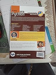 Buy Let Us Python Book Online at Low Prices in India | Let Us Python ...