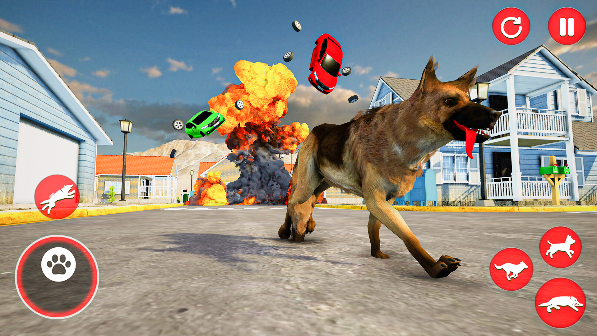 Ultimate Virtual Dog Life Simulator 3D: Top Free Animals Dog Sim Pet ...
