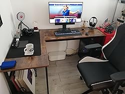 DIY L-shaped Desk: The Perfect Setup For My Home Office, 40% OFF