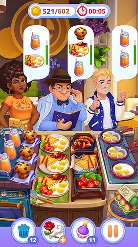 Royal Cooking - 料理の興奮がここに！熱狂の中でおいしいハンバーガー、ケーキ、ピザを作ろう-Amazonアプリストアのアプリ