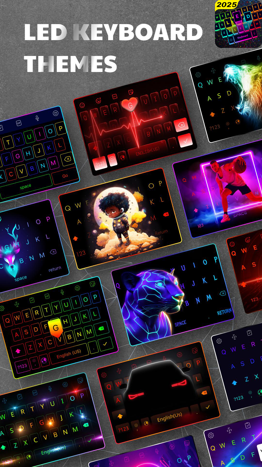 Keyboards For Fire Tablets & LED Keyboard - App on Amazon Appstore