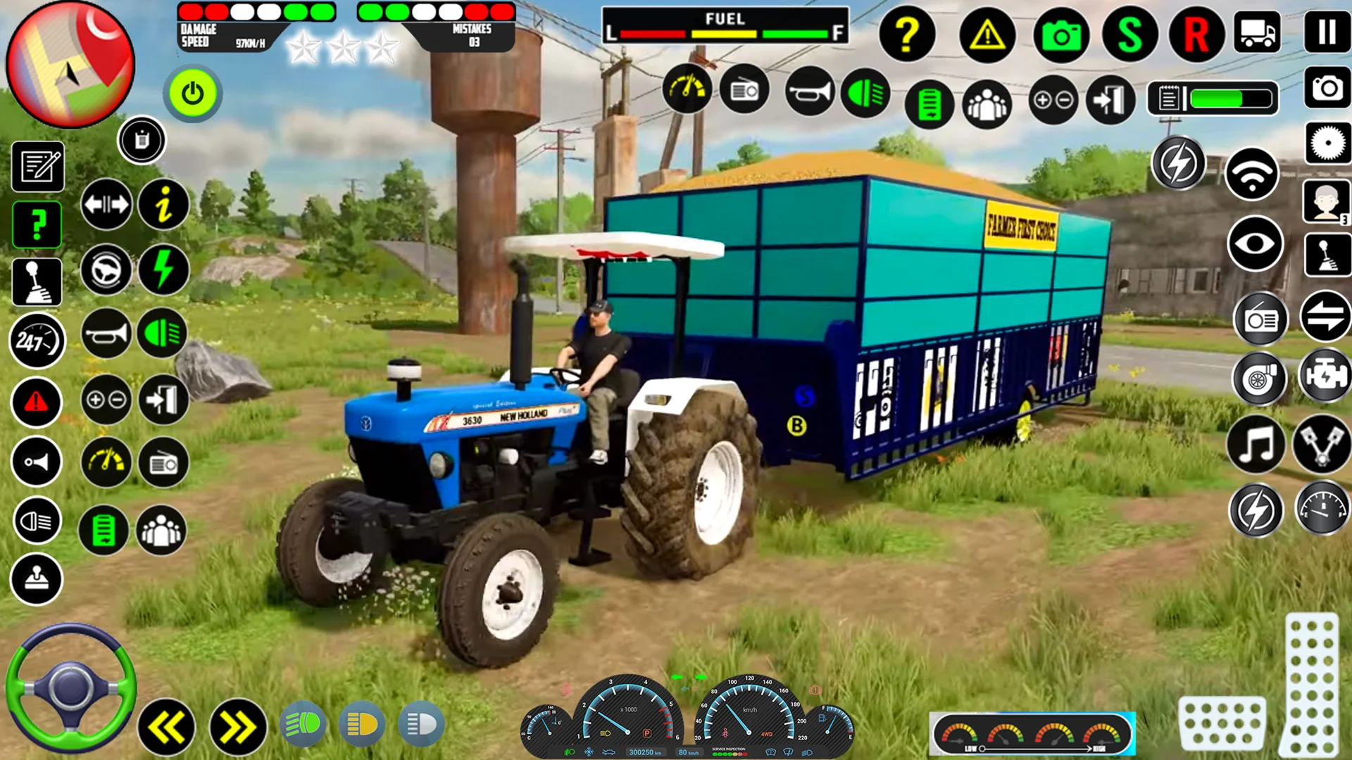 Tractor Simulator Farming Games: Real Tractor Driving Farming Games ...