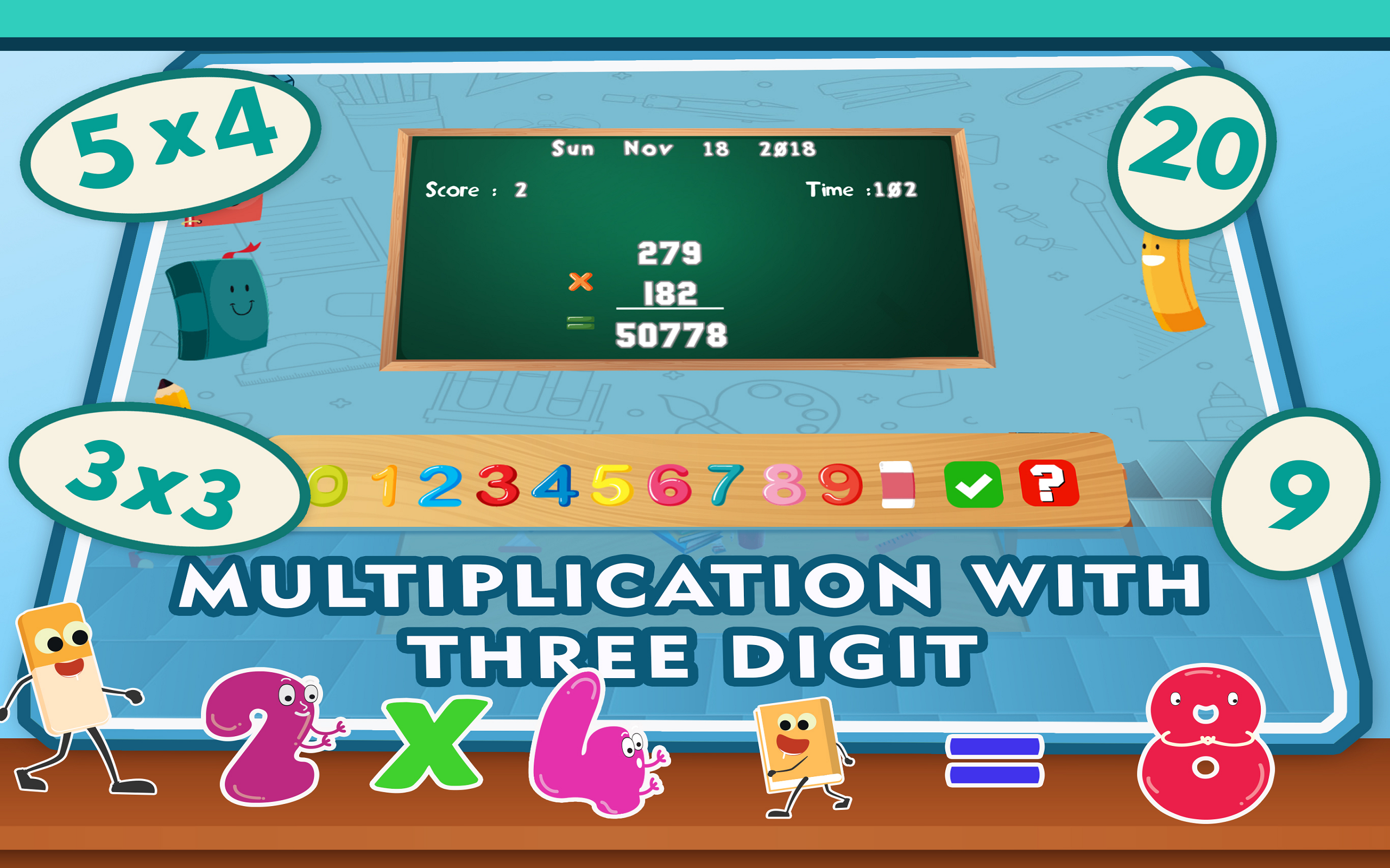 Math Multiplication Quiz 4th Grade Games - App on Amazon Appstore