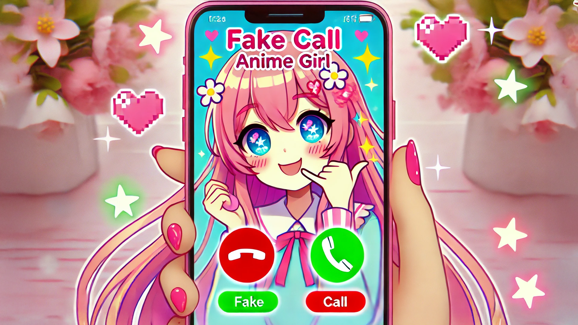 Cute Anime Girlfriend Fake Video Call, AI Chat, Virtual Waifu, Kawaii ...