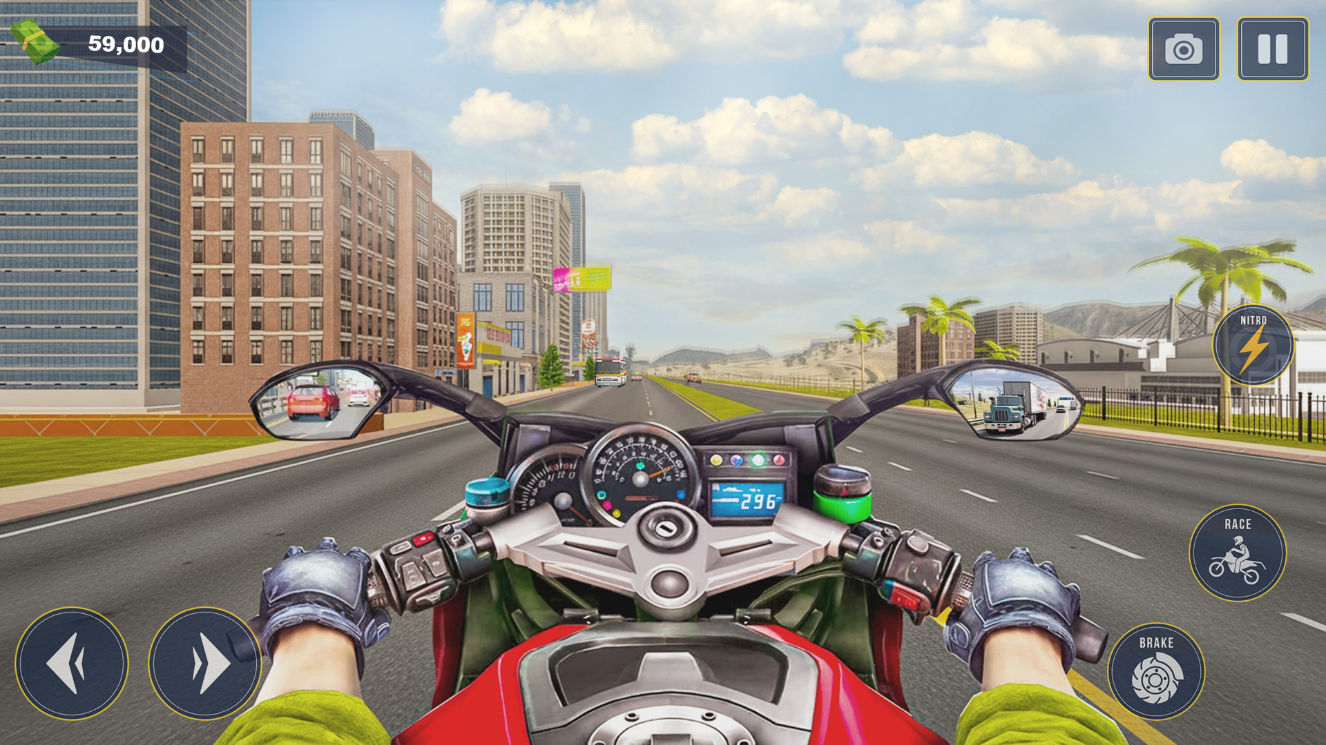 Open World Bike Game - Wheelie Stunt Motorbike Extreme Bike Stunt City ...